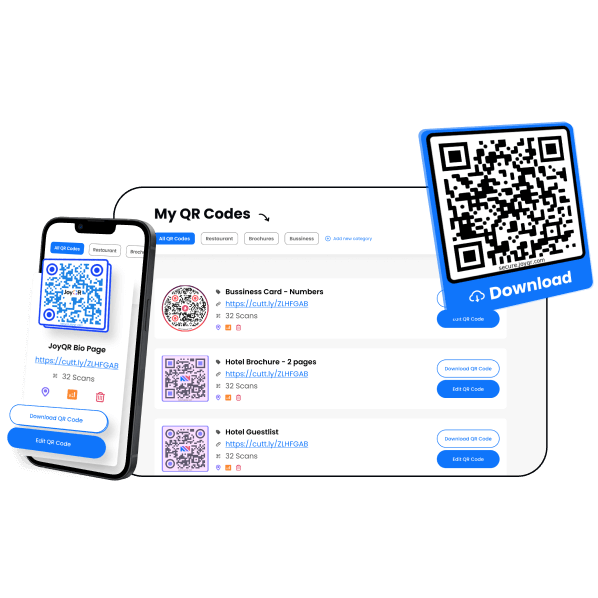 Create Circle & Classic QR Codes: Custom Builder | JoyQR