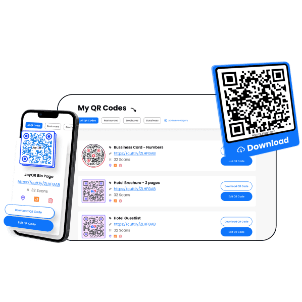 Create Circle & Classic QR Codes: Custom Builder | JoyQR